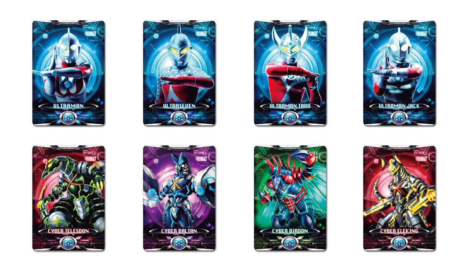 New ULTRAMAN X Cyber Cards from Bandai « SciFi Japan