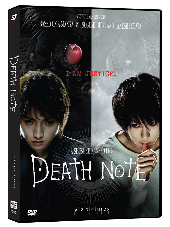 DEATH NOTE Live-Action Film on R1 DVD | DVD Blu-ray Digital | News