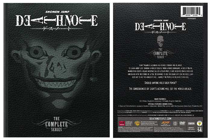 DEATH NOTE Anime Series Complete DVD Set on November 18th | DVD Blu-ray ...