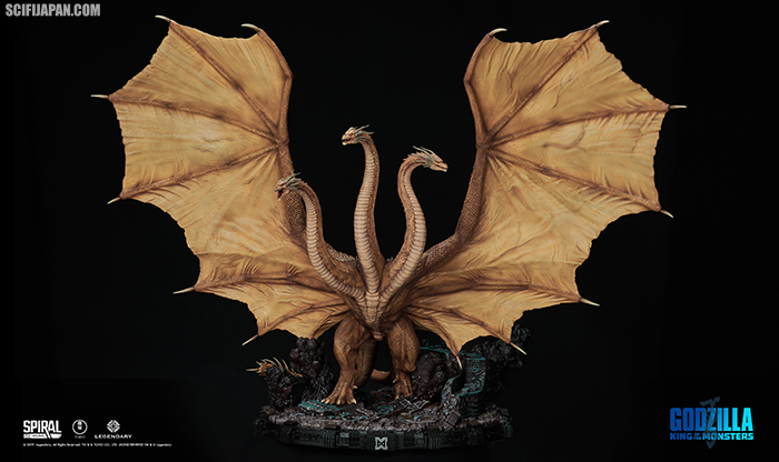 King Ghidorah (2019) Deluxe Edition Ultimate Masterline Premium Statue ...