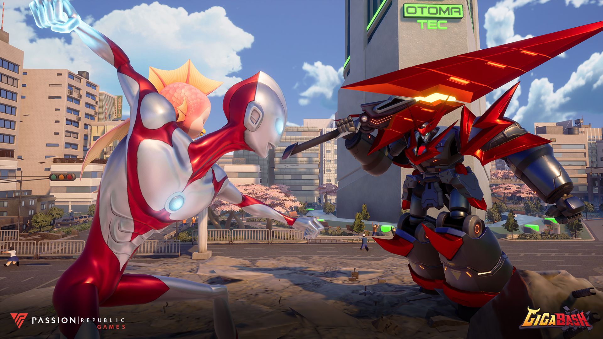 GIGABASH Kaiju Fighting Game Adds ULTRAMAN: RISING DLC | News