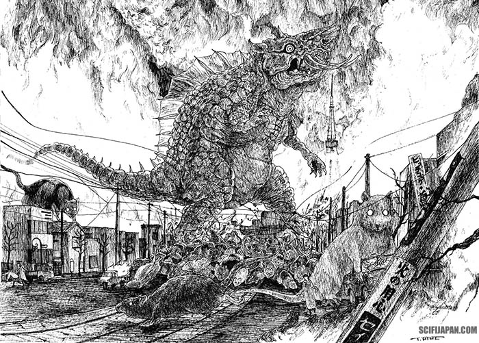 NEZURA 1964 -- Exclusive First Look At Concept Art For New Kaiju Movie ...